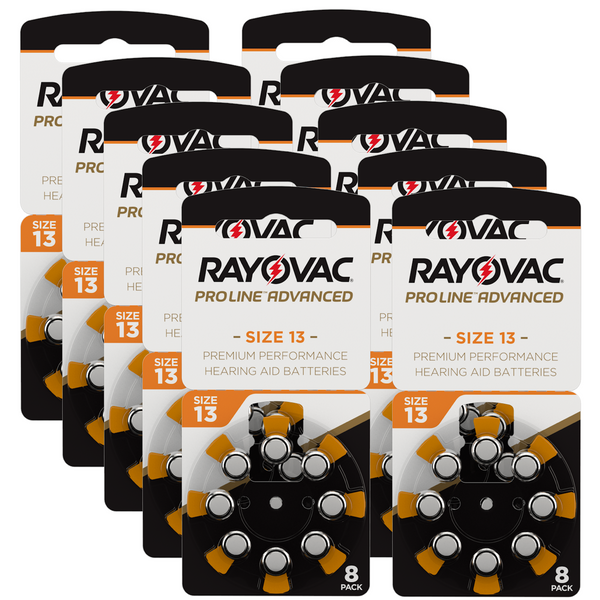 Rayovac PROLINE Advanced - 13 - 80 Stück