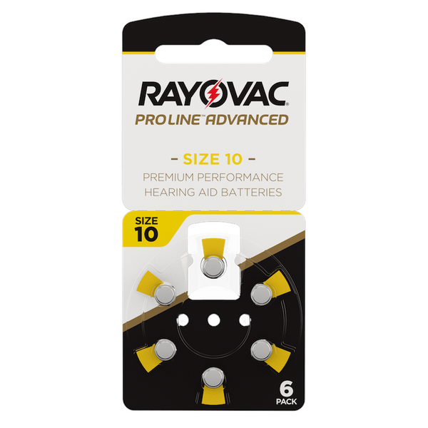Rayovac PROLINE Advanced - 10 - 6er Blister